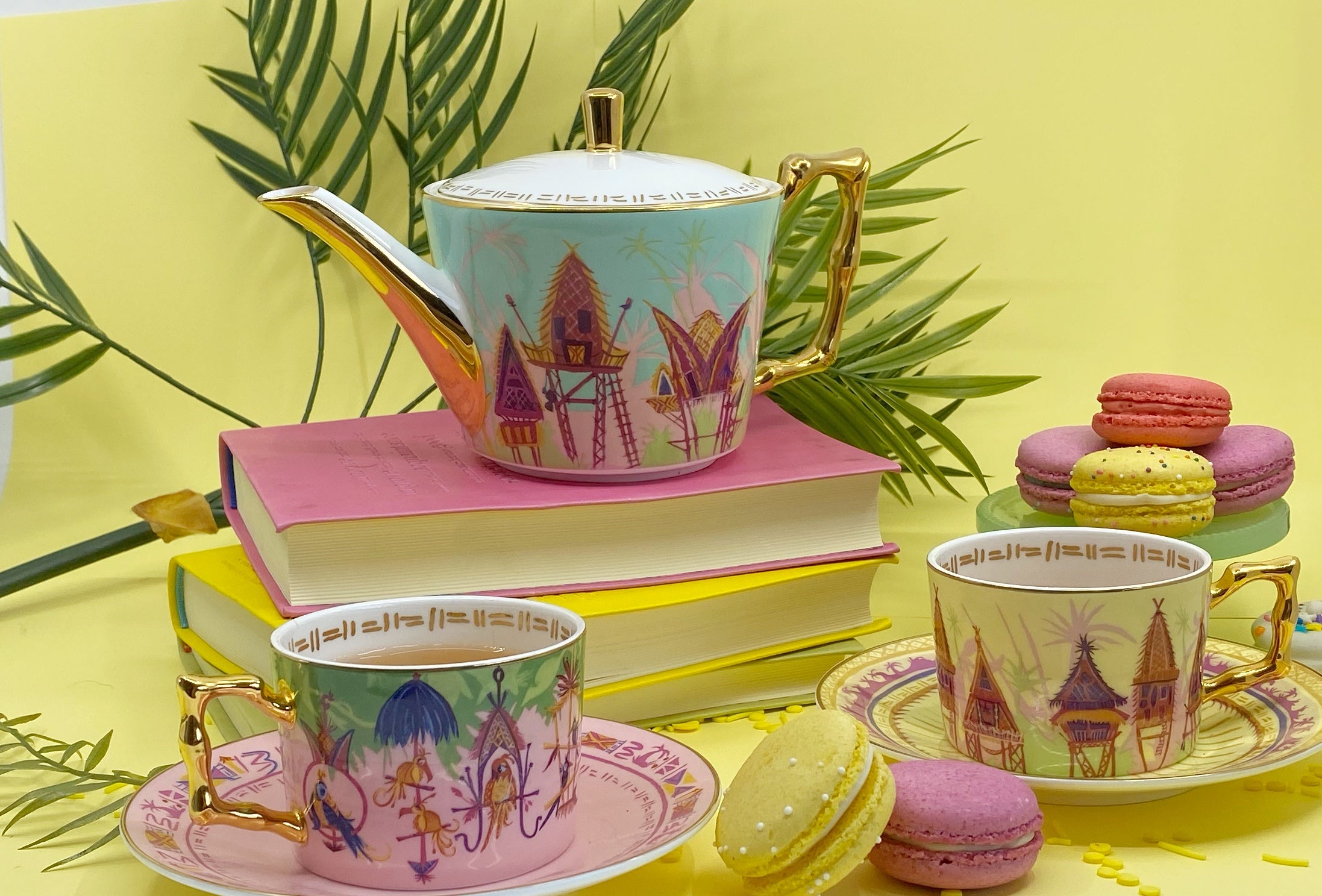 Tea-ki Tea set – Cara Kozik Creations