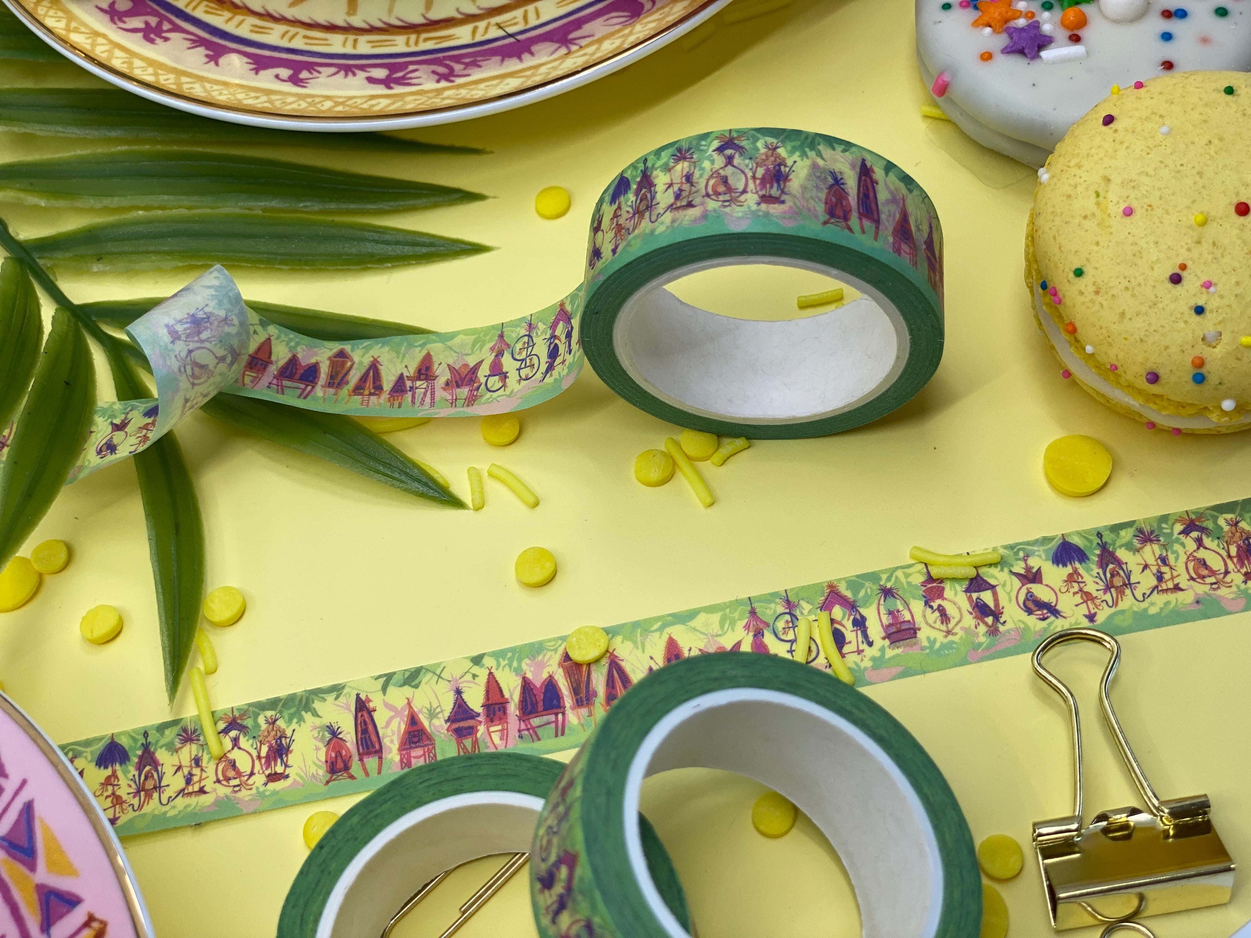 Enchanted Tiki Washi Tape – Cara Kozik Creations